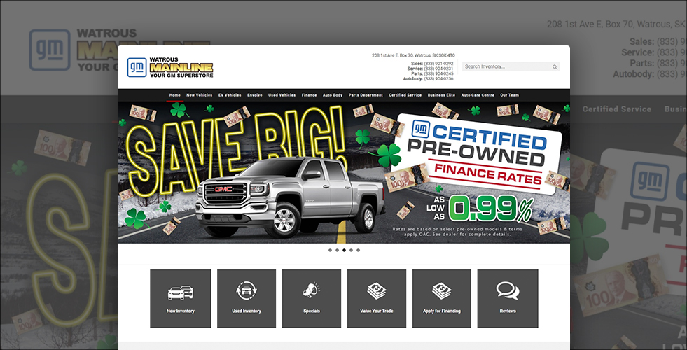 Watrous Mainline: New & Used GM Dealership | Watrous, SK.